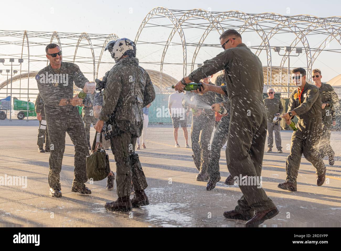 U.S. Marine Corps Col. Chad A. Vaughn, commanding officer, Marine ...