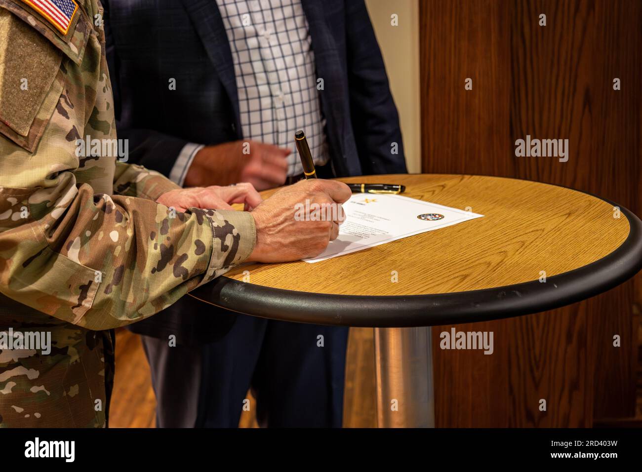 Wyoming army national guard sign hi-res stock photography and images ...