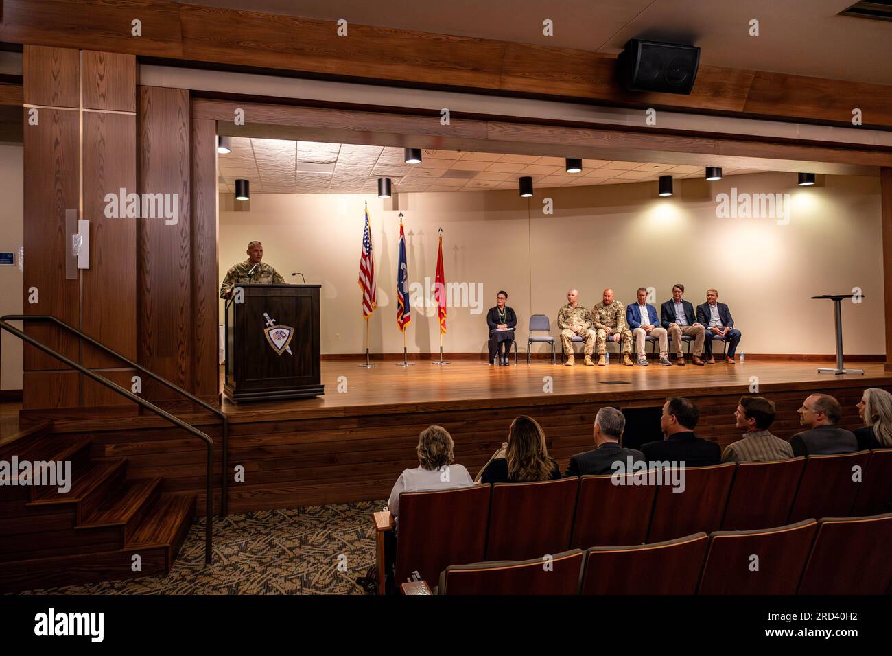 Wyoming Army National Guard, Simon, and Colas leadership gathered at ...
