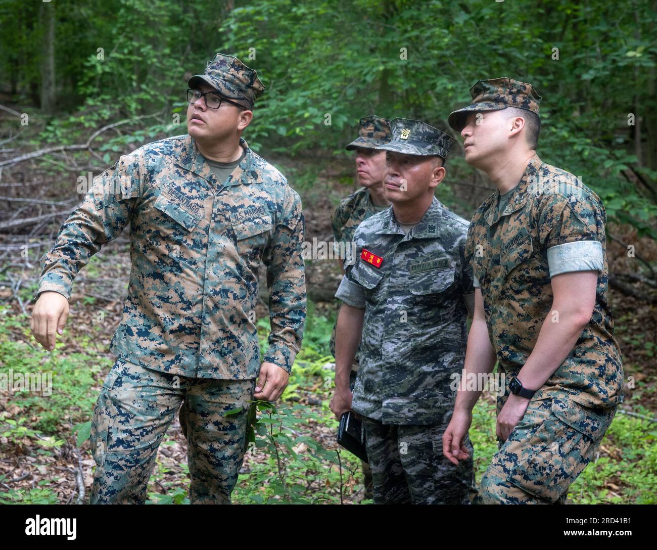 Sergeant Maj. Jeryong Lee, Republic of Korea Sergeant Maj. of the ...