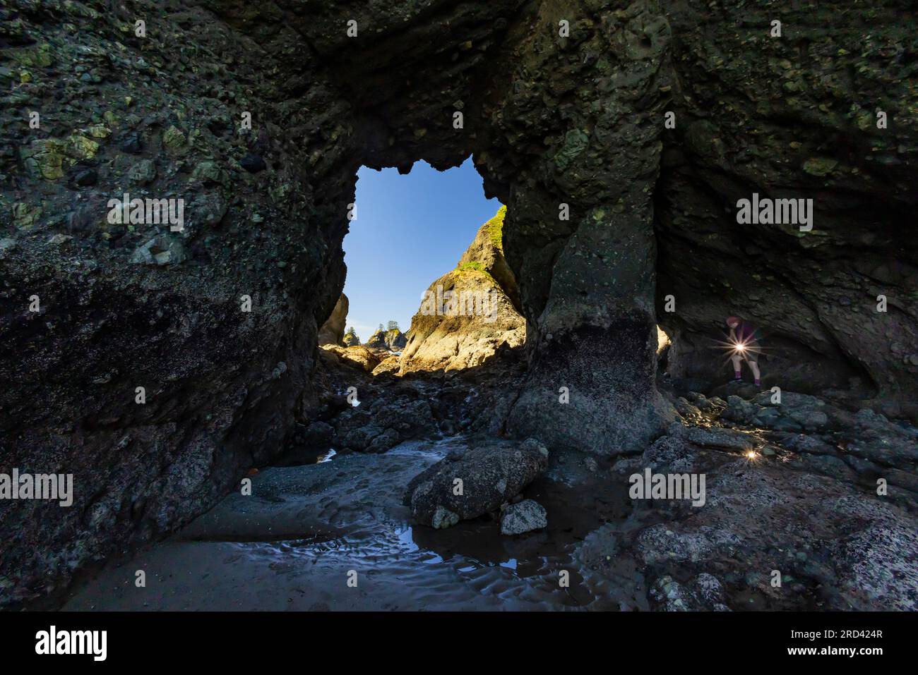 Caves arches and stacks hi-res stock photography and images - Alamy