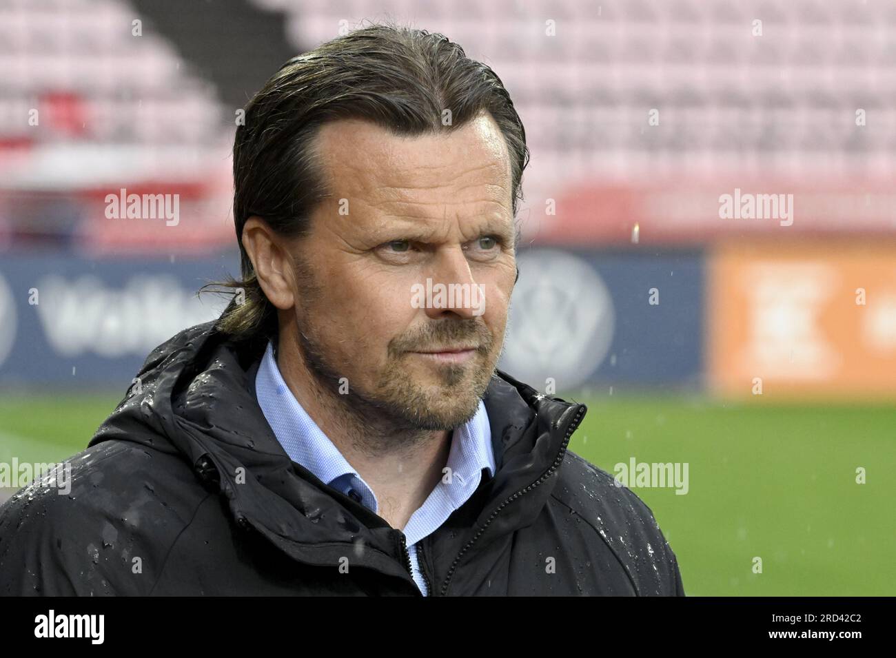 Tampere, Finland. 18th July, 2023. Head coach Marko Saloranta of ...