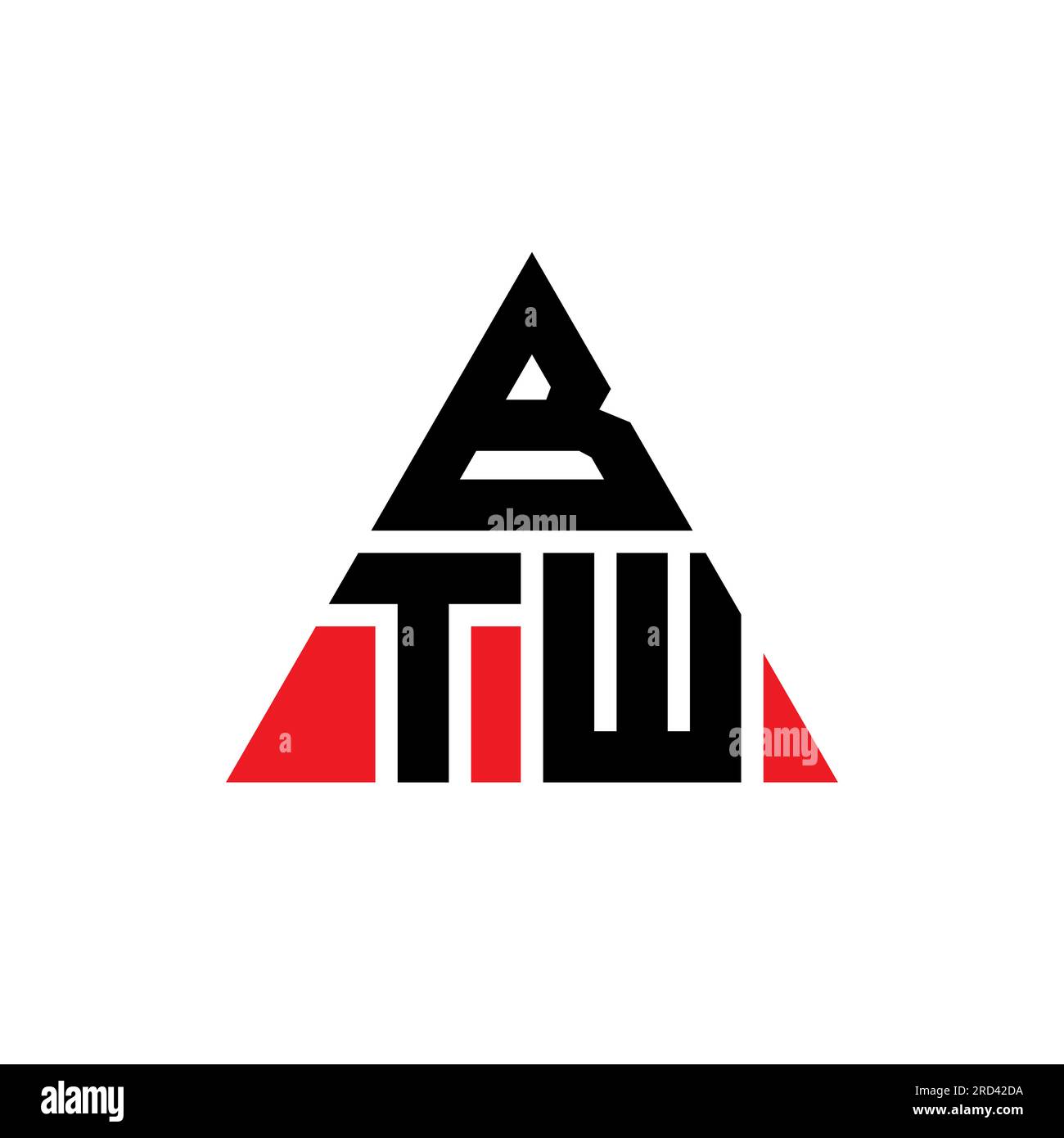 Btw triangle hi-res stock photography and images - Alamy