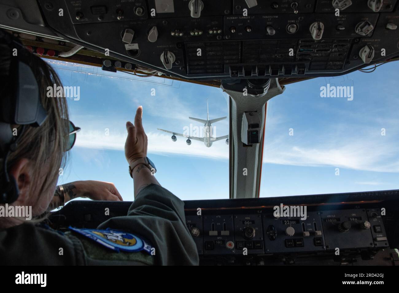 U.S. Air Force Capt. Macy Miller, 6th Air Refueling Squadron KC-10 ...