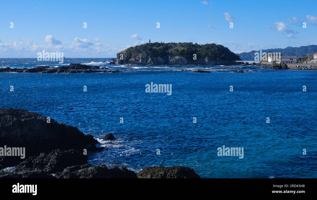 On the opposite side of Suzaki Cove, we have a clear view of Ebisu ...