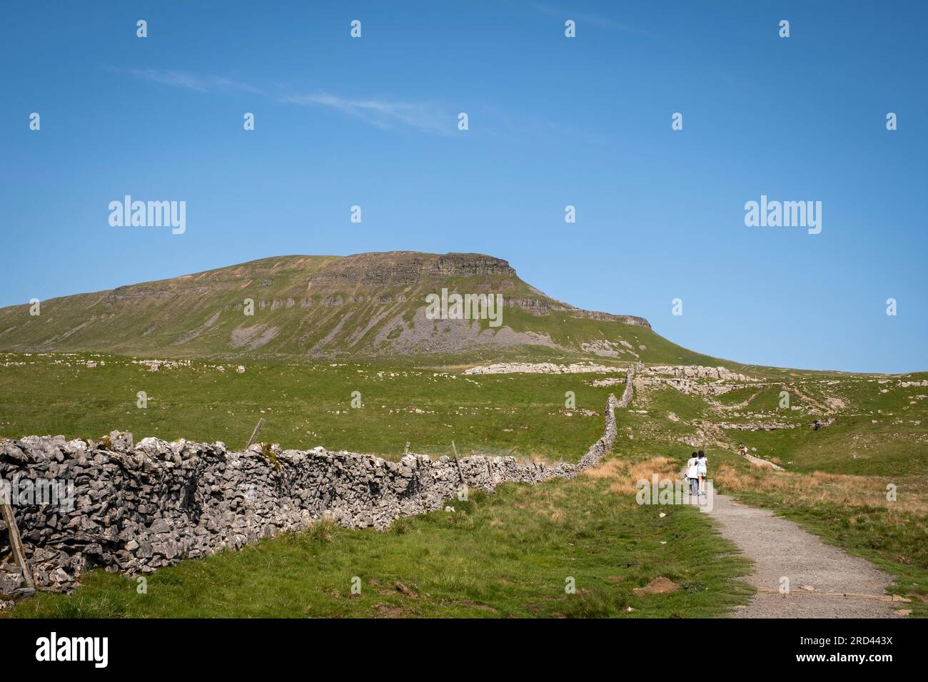 Pen Y Ghent Hill part of The Yorkshire Three Peaks , North Yorkshire ...