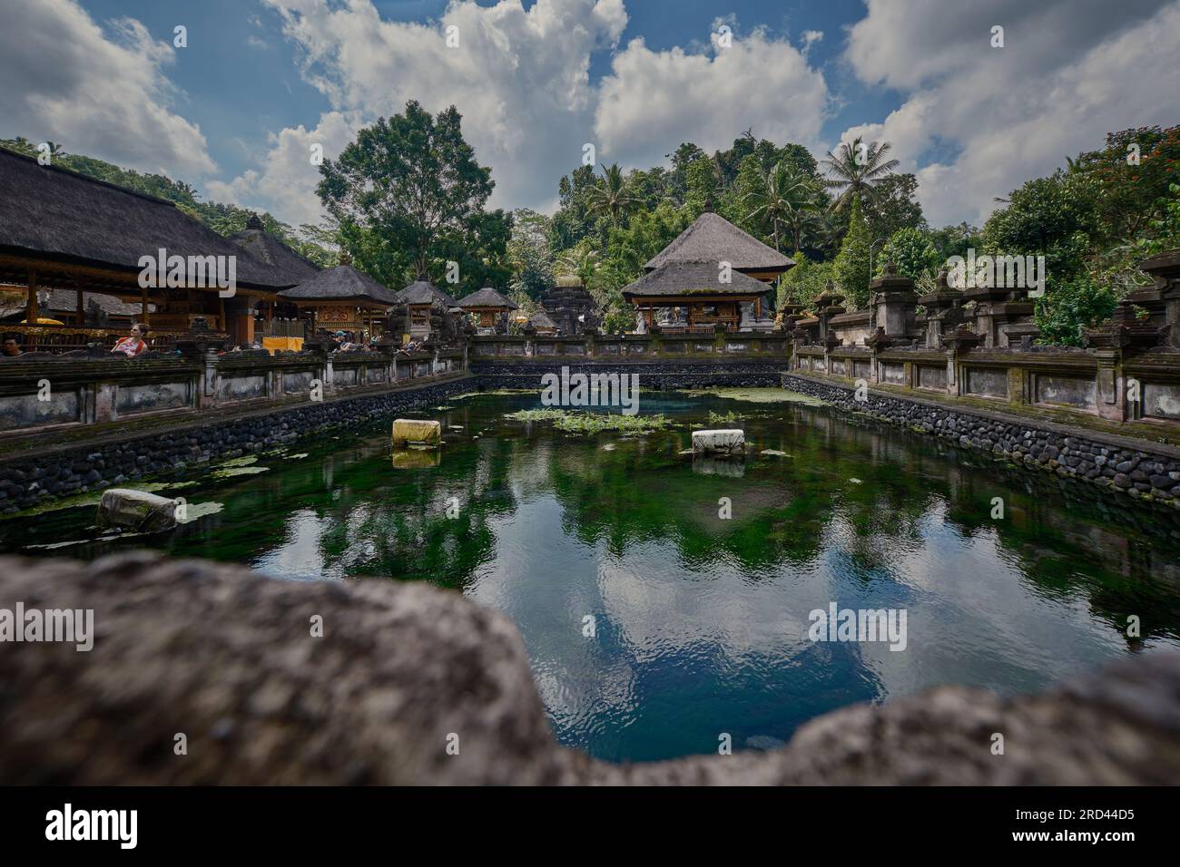 Tirta Empul temple is Hindu Balinese water temple in Bali Indonesia ...