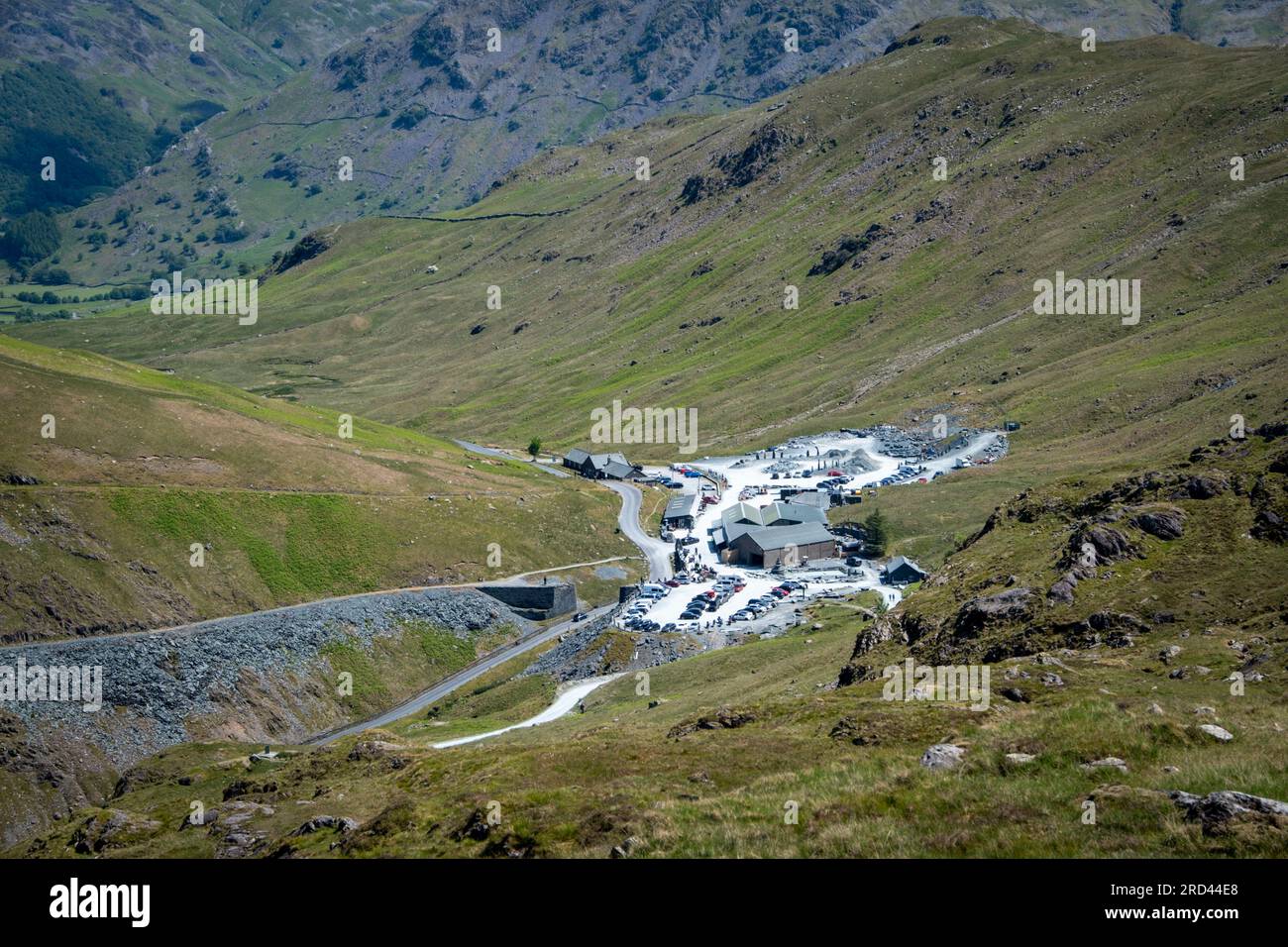 Honnister slate mine hi-res stock photography and images - Alamy