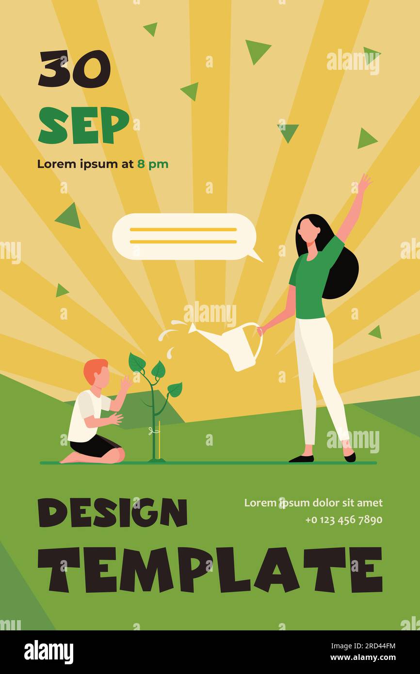 Child volunteer tree Stock Vector Images - Alamy