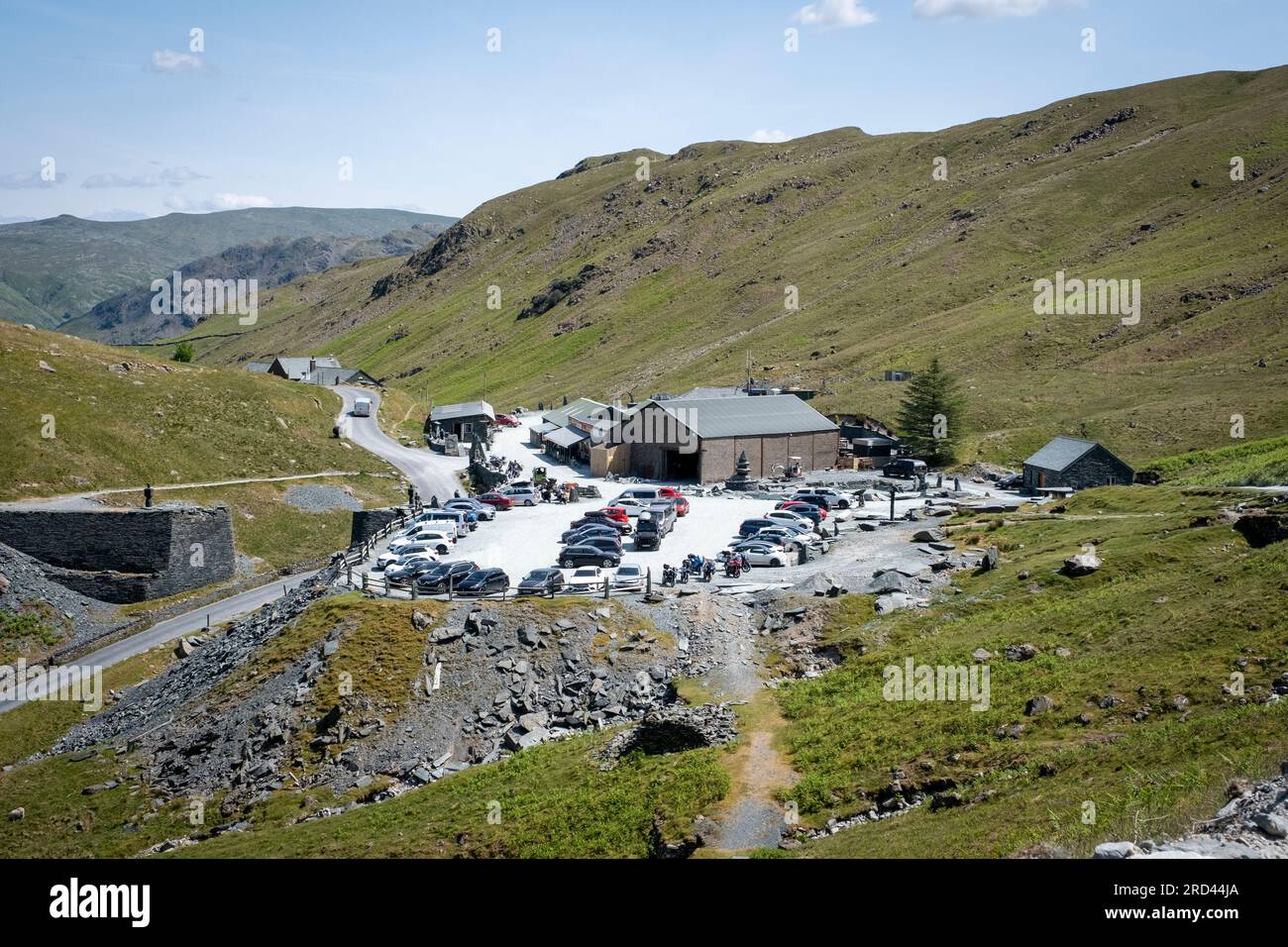 Honnister slate mine hi-res stock photography and images - Alamy