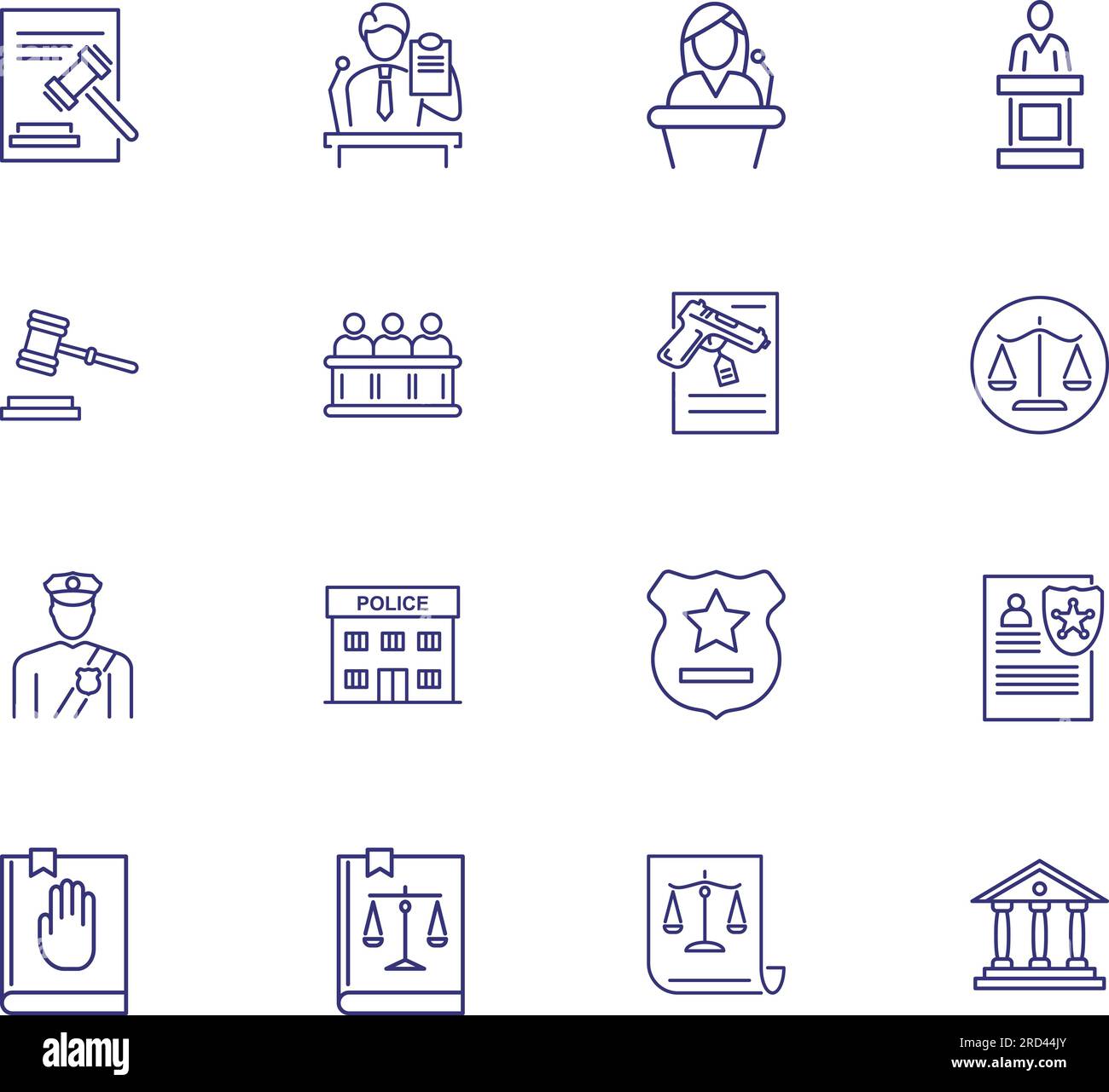 Witness alarm Stock Vector Images - Alamy