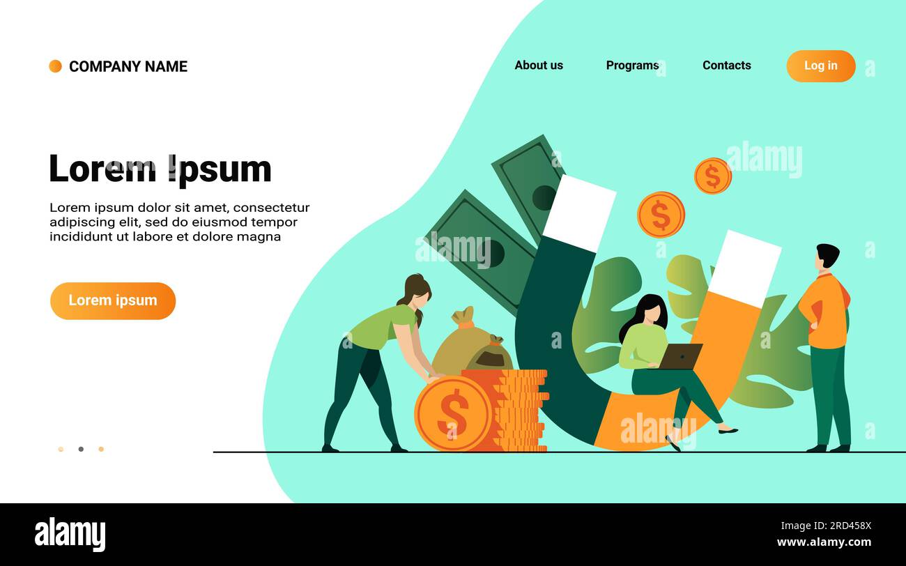 Income and money attraction Stock Vector Image & Art - Alamy