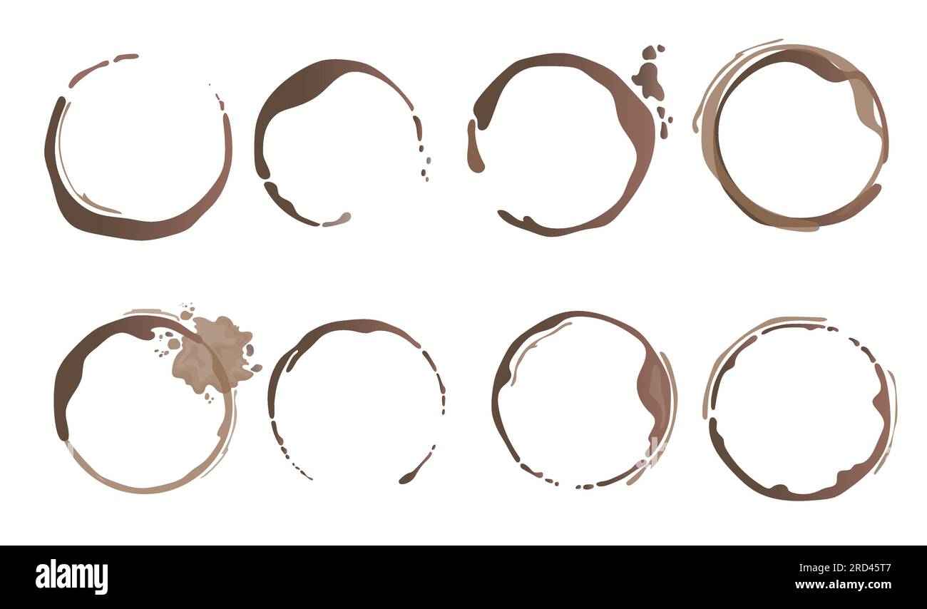 Cup and ring mark Stock Vector Images - Alamy
