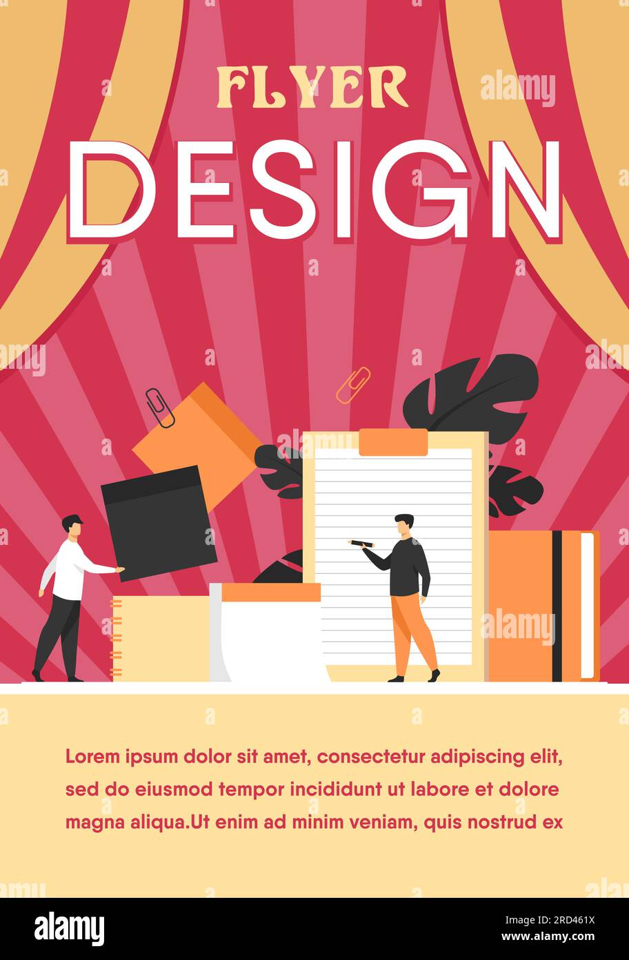 Office communication taking notes Stock Vector Images - Alamy