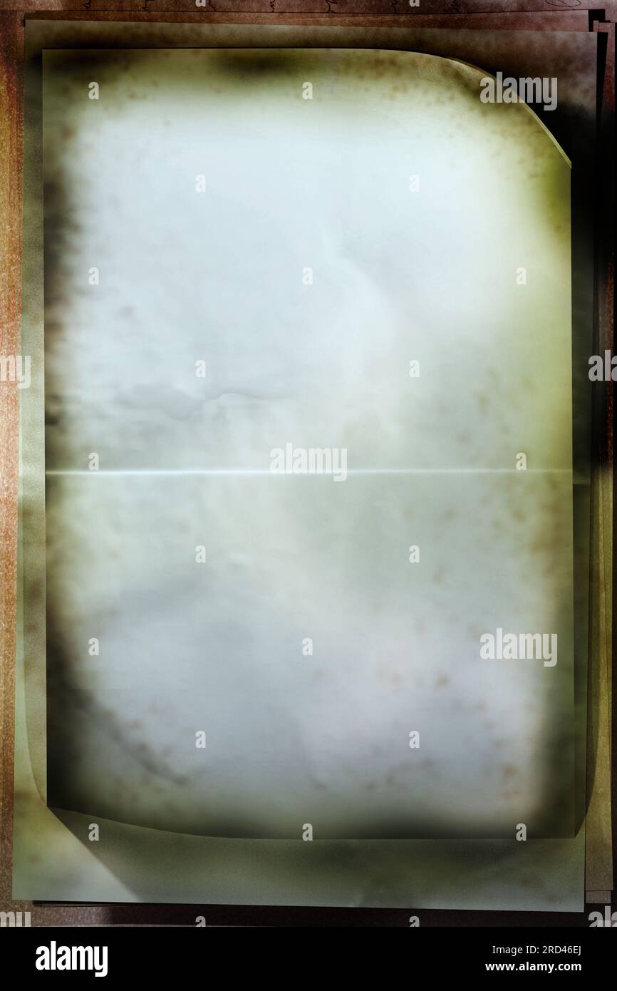 Old paper background. Old fashioned stained blank sheet of paper Stock ...