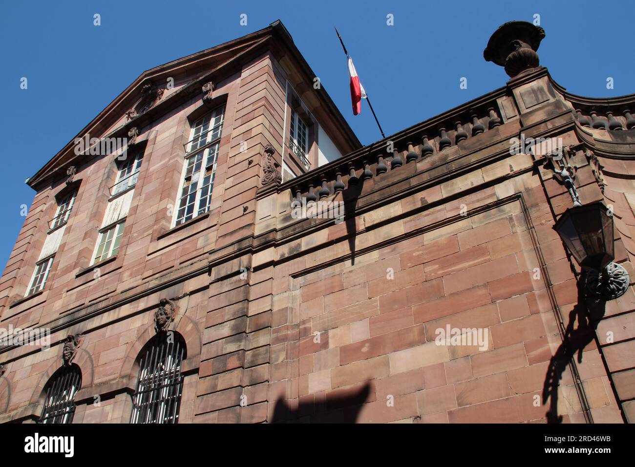 hanau mansion (town hall) in strasbourg in alsace (france Stock Photo ...