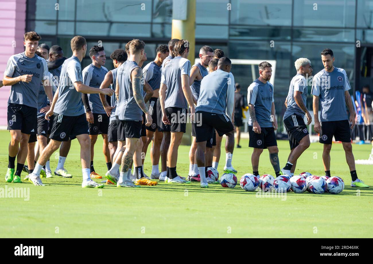 Lionel messi inter miami cf hi-res stock photography and images - Alamy