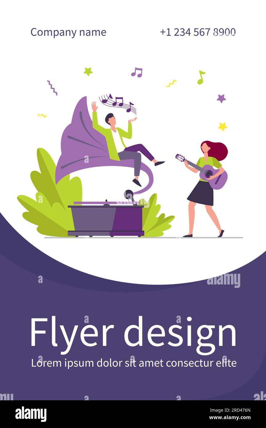 Couple listening to music vector man young hi-res stock photography and ...