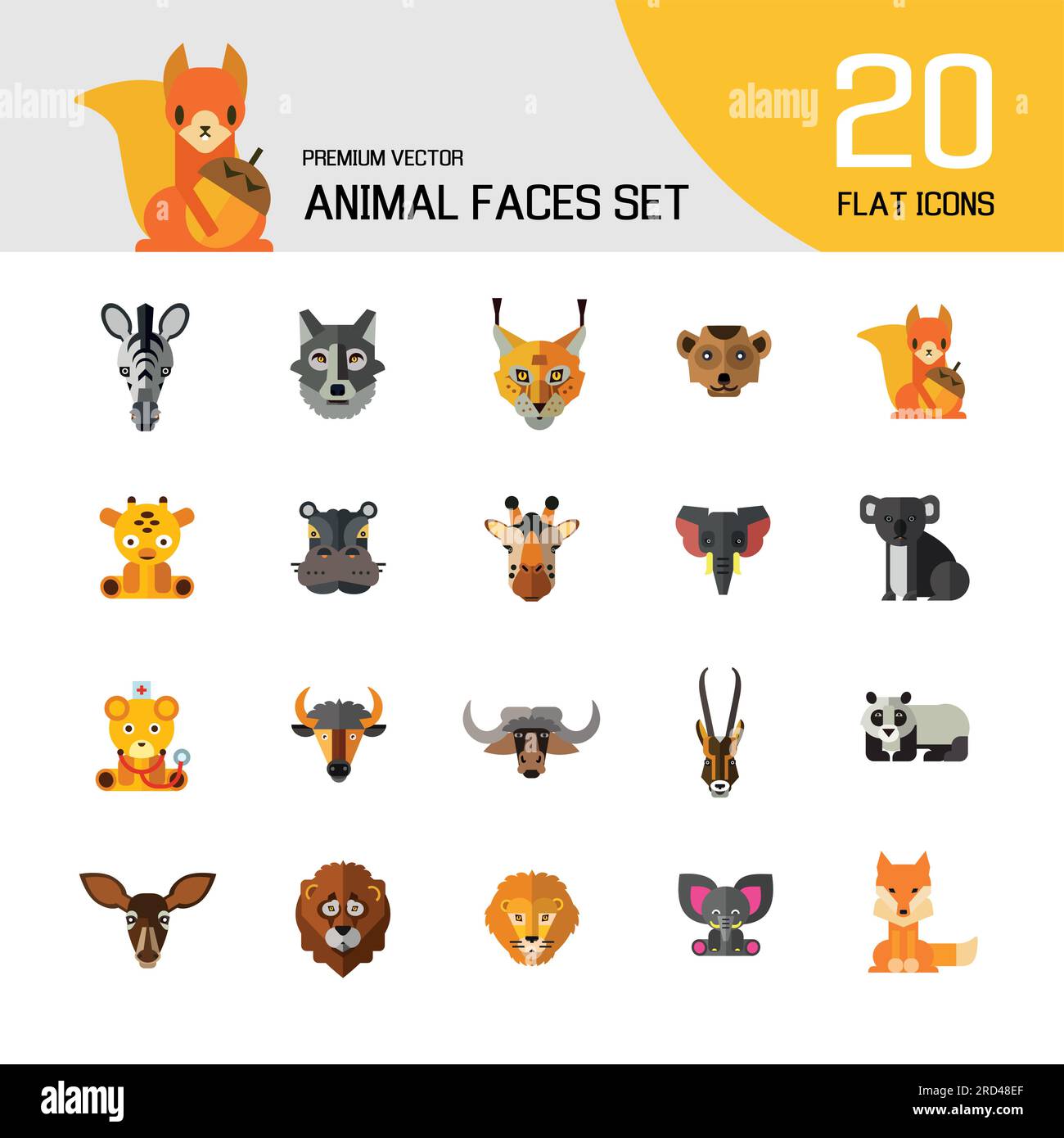 Bull elephant eye Stock Vector Images - Alamy