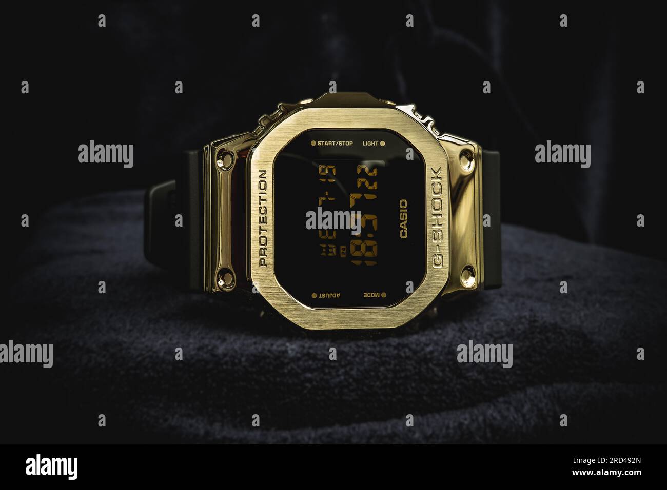 Casio Watch Portrait Stock Photo - Alamy