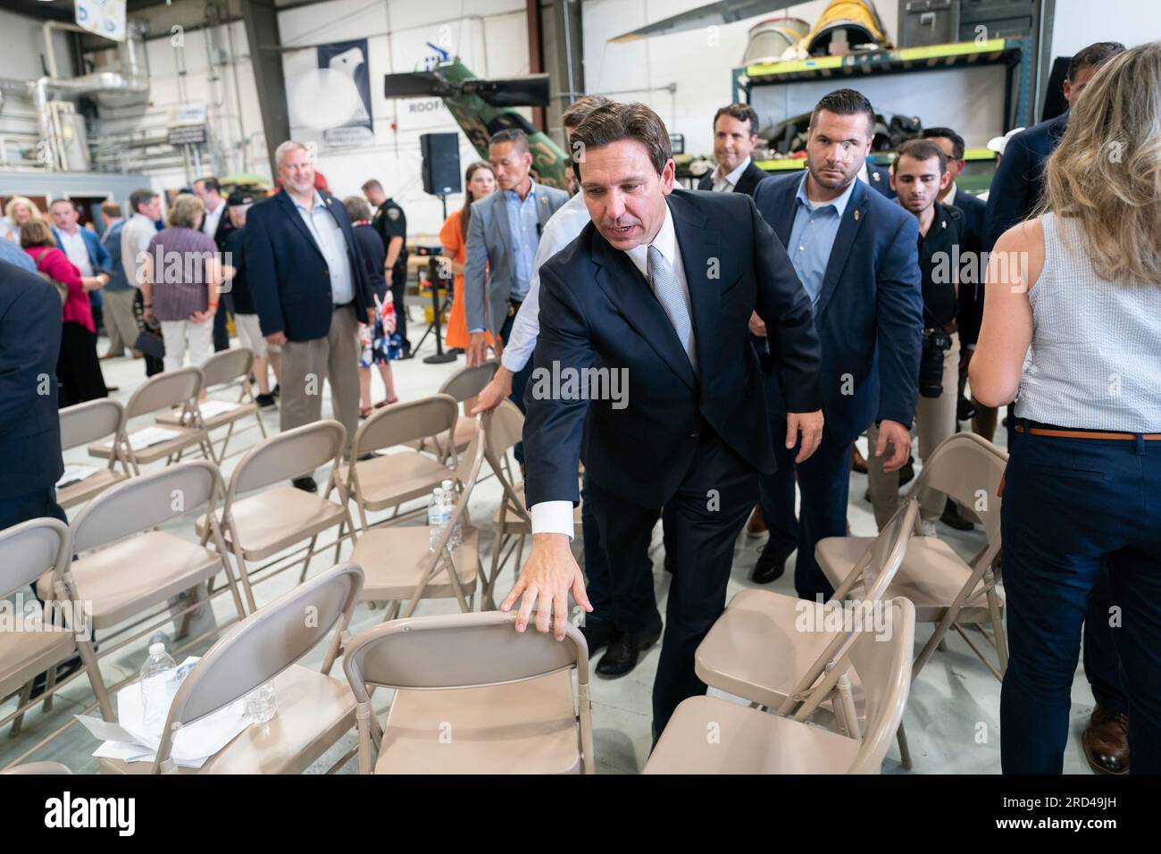 Florida Governor and Republican presidential candidate Ron DeSantis ...