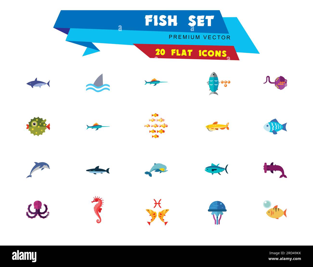 Swordfish tail Stock Vector Images - Alamy