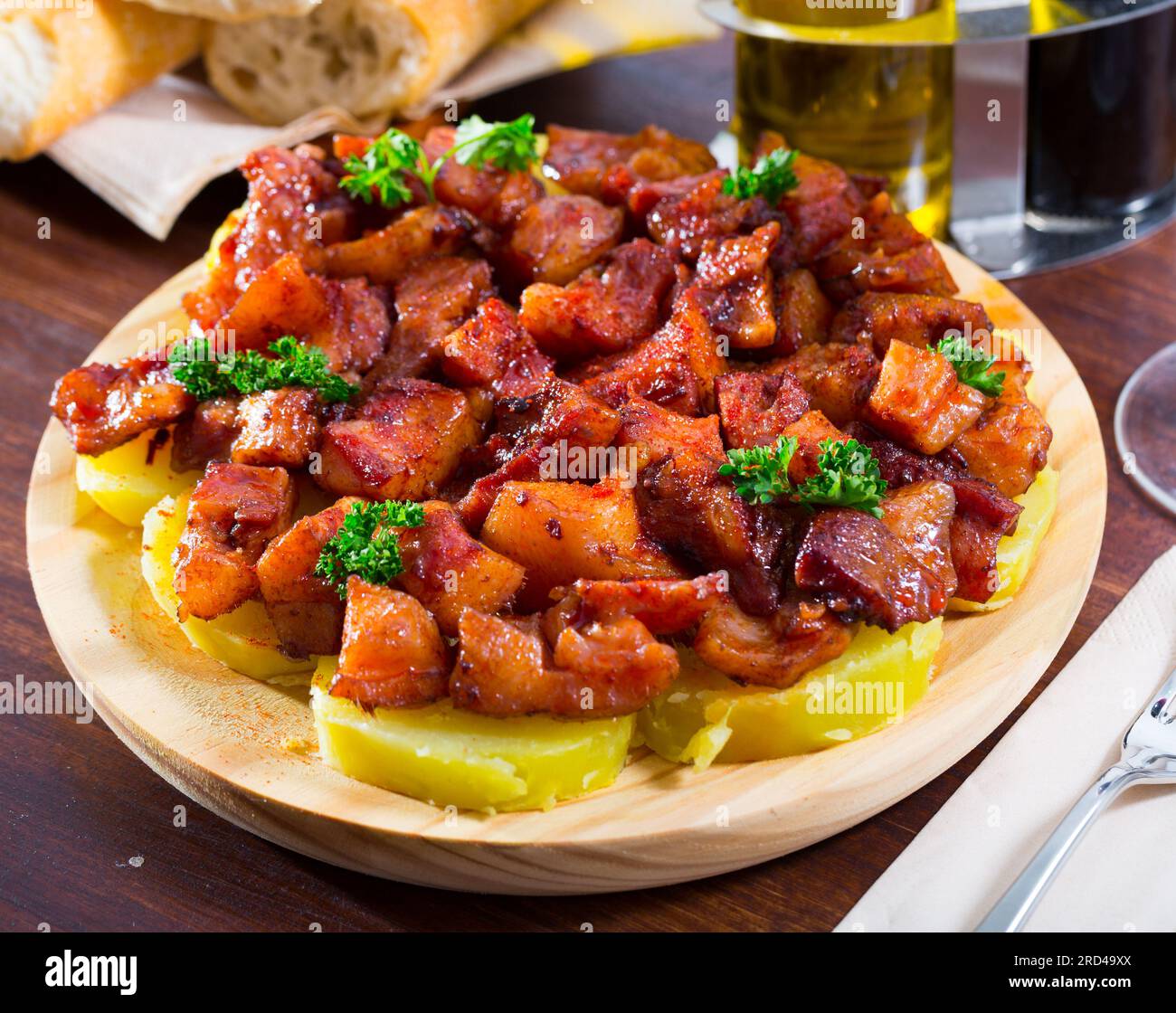 Roasted snouts of pigs Stock Photo - Alamy