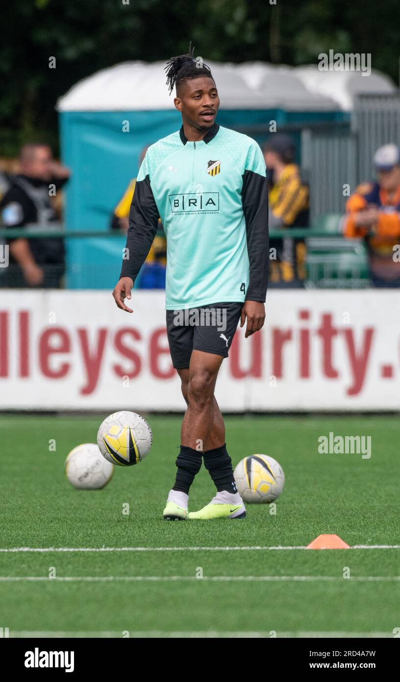 Park Hall, Oswestry, Shropshire, England, 18th July 2023. BK Häcken's ...