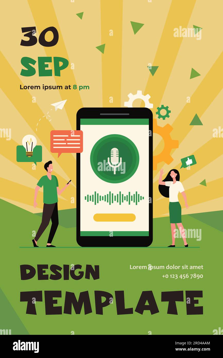 Home voice controlled smart Stock Vector Images - Alamy