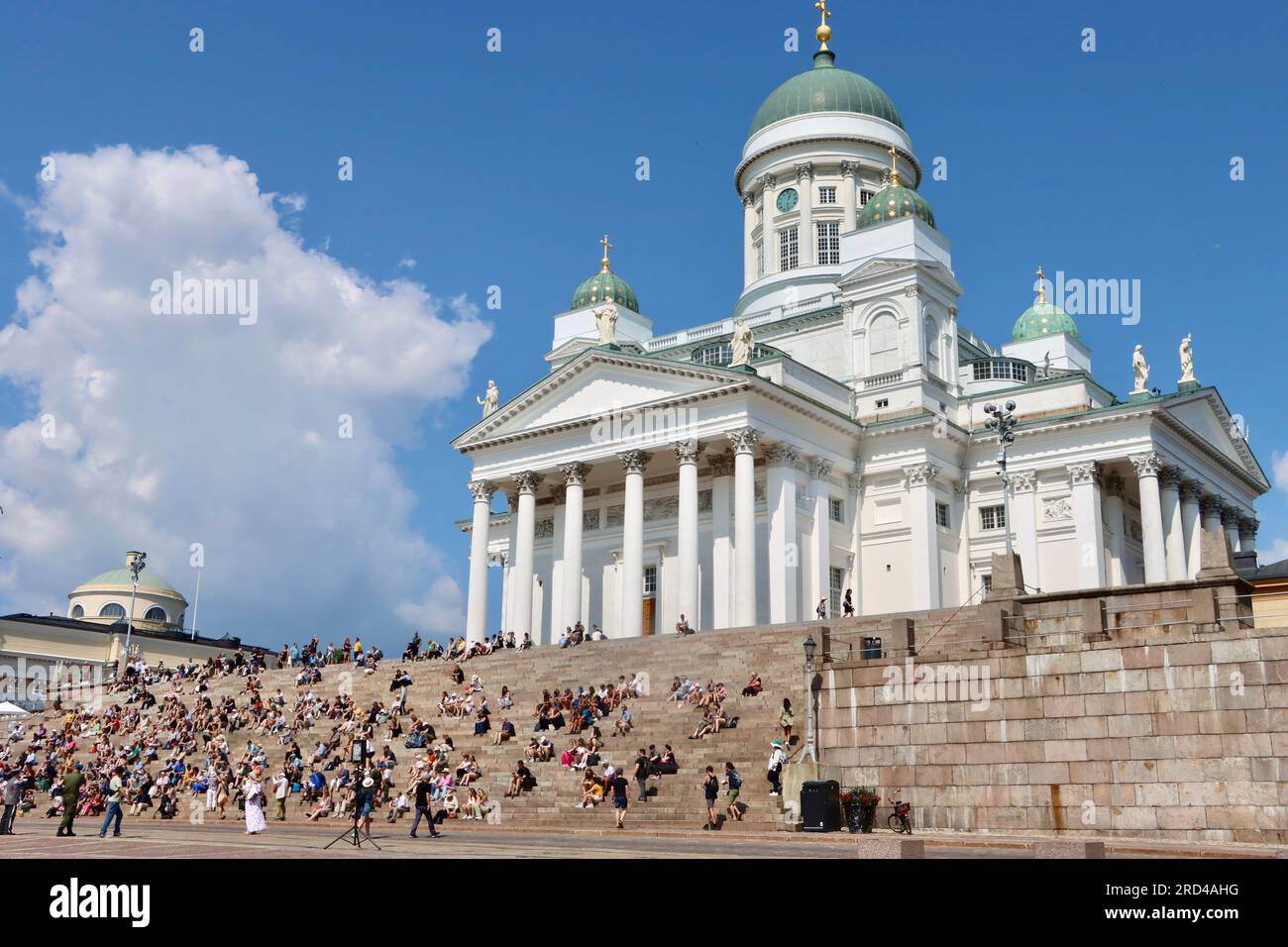 Helsinki Cathedral (Tuomiokirkko) designed by Carl Ludvig Engel at ...