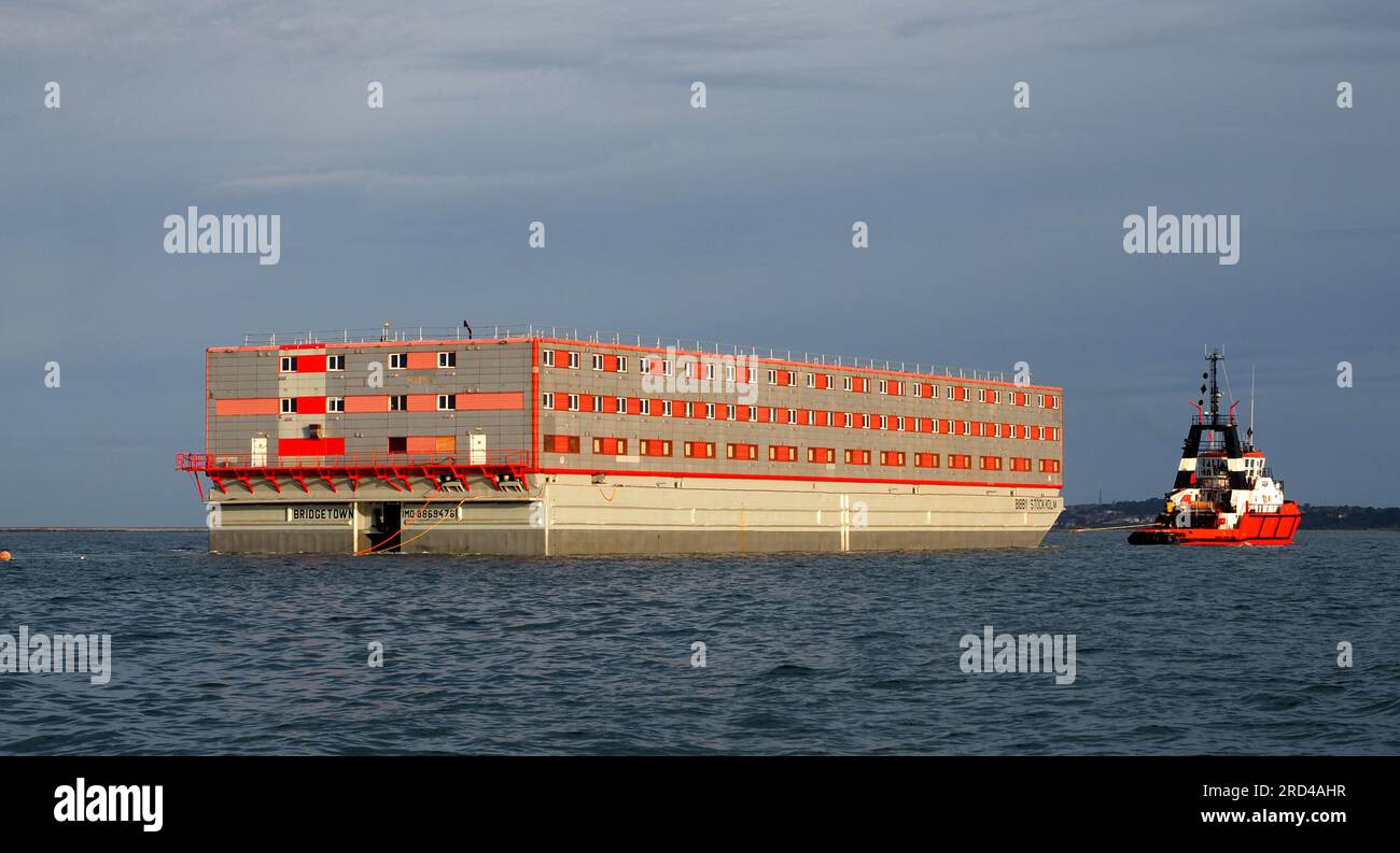 The bibby stockholm hi-res stock photography and images - Alamy