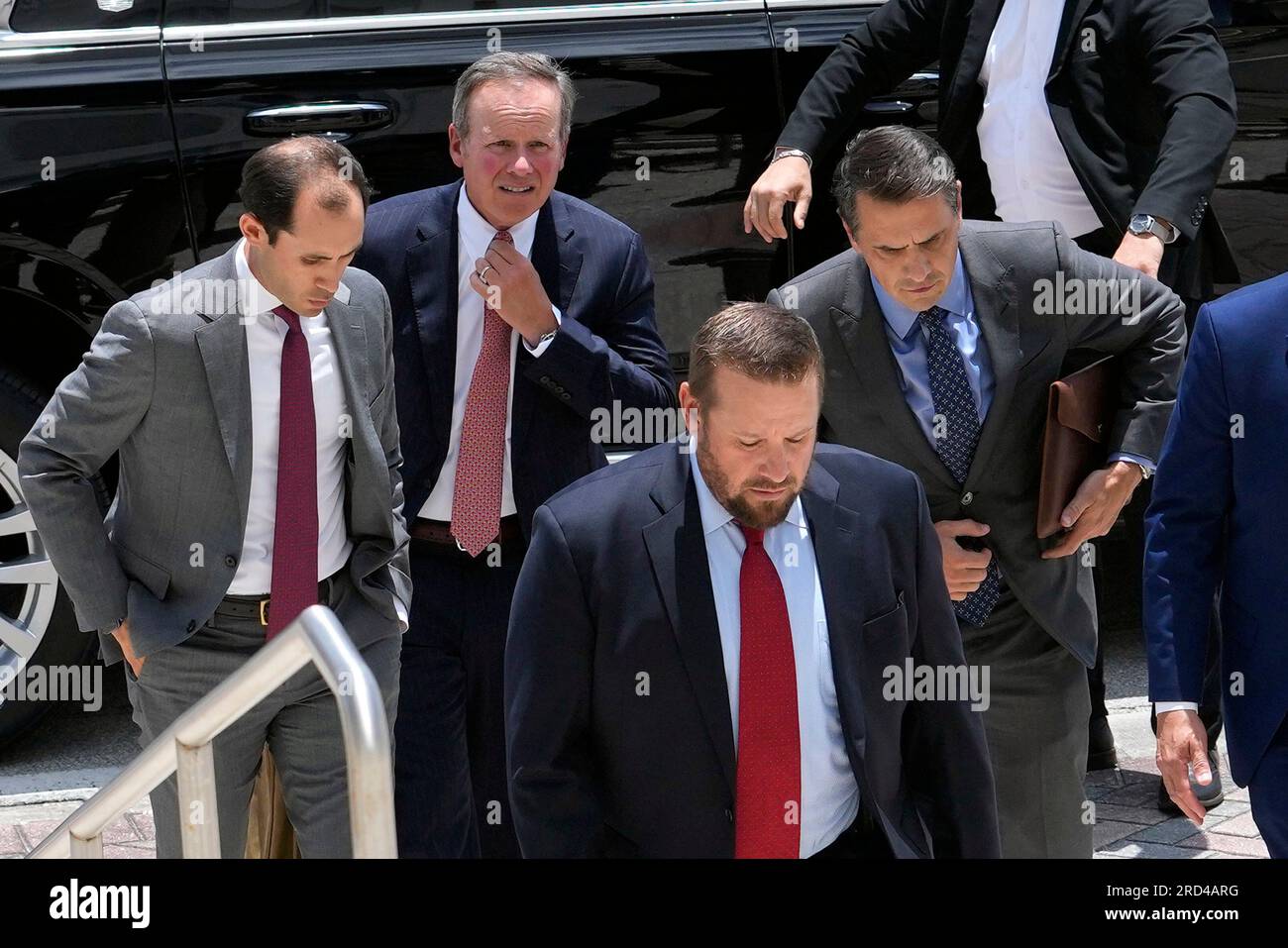 Attorneys representing former President Donald Trump, Chris Kise ...