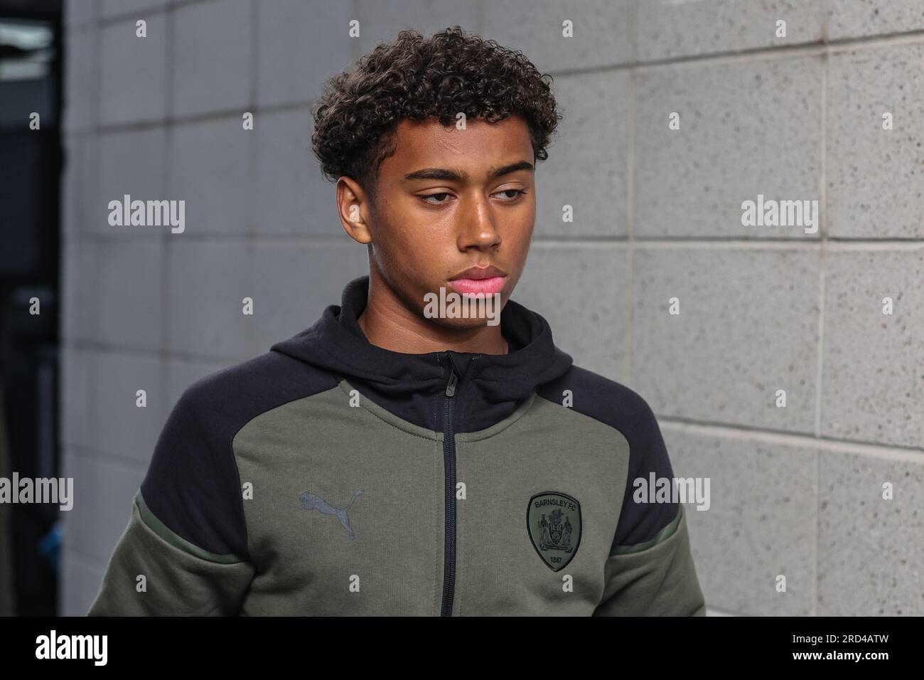 Theo Chapman arrives during the Pre-season friendly match Hull City vs ...
