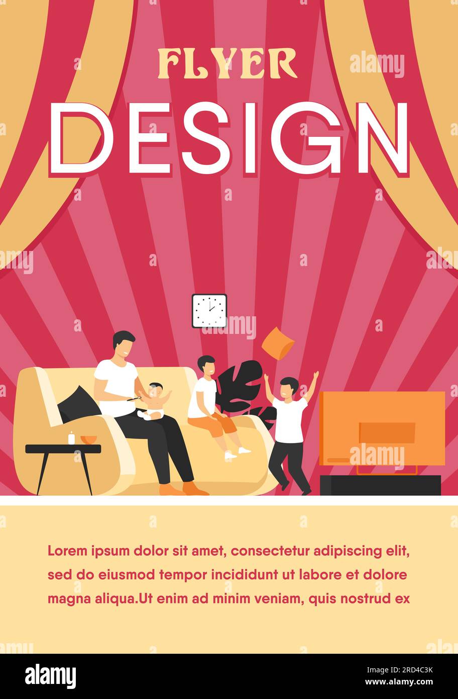 Children fighting watching tv Stock Vector Images - Alamy