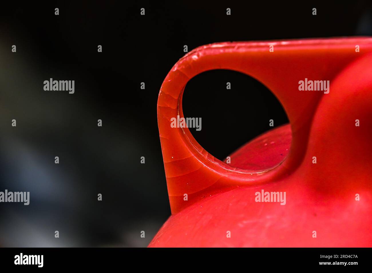 Red plastic gallon jerry hi-res stock photography and images - Alamy