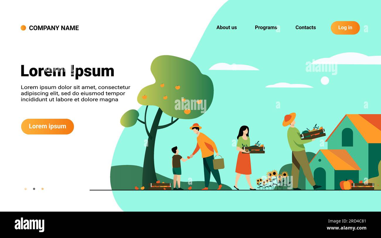 Fall family time Stock Vector Images - Alamy