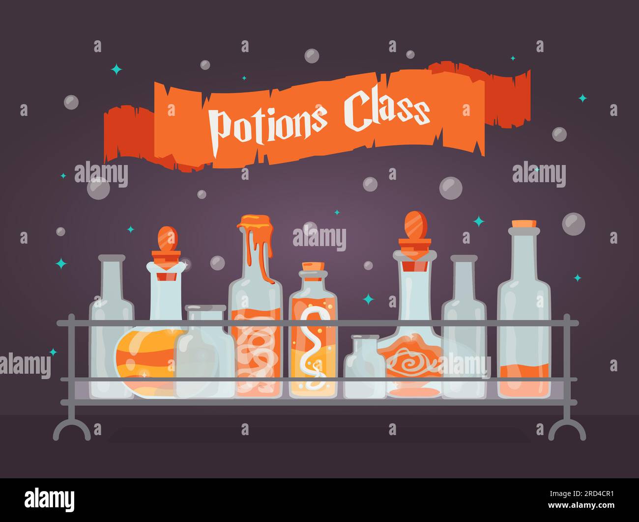 Potion class cover design Stock Vector Image & Art - Alamy