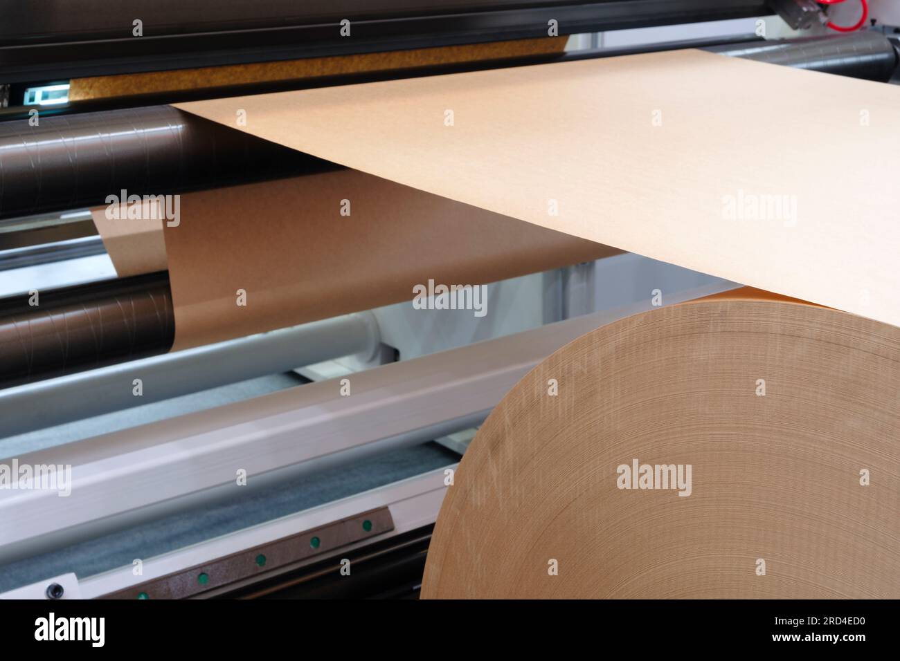 Printing and packaging from recycled paper rolls, industrial commercial ...