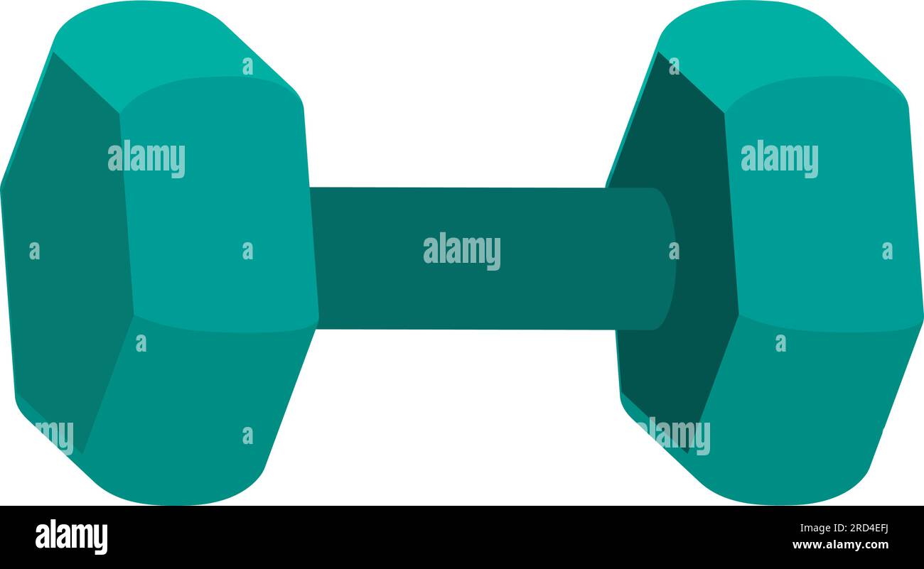 Weightlifting and bodybuilding equipment: small dumbbell isolated Stock ...