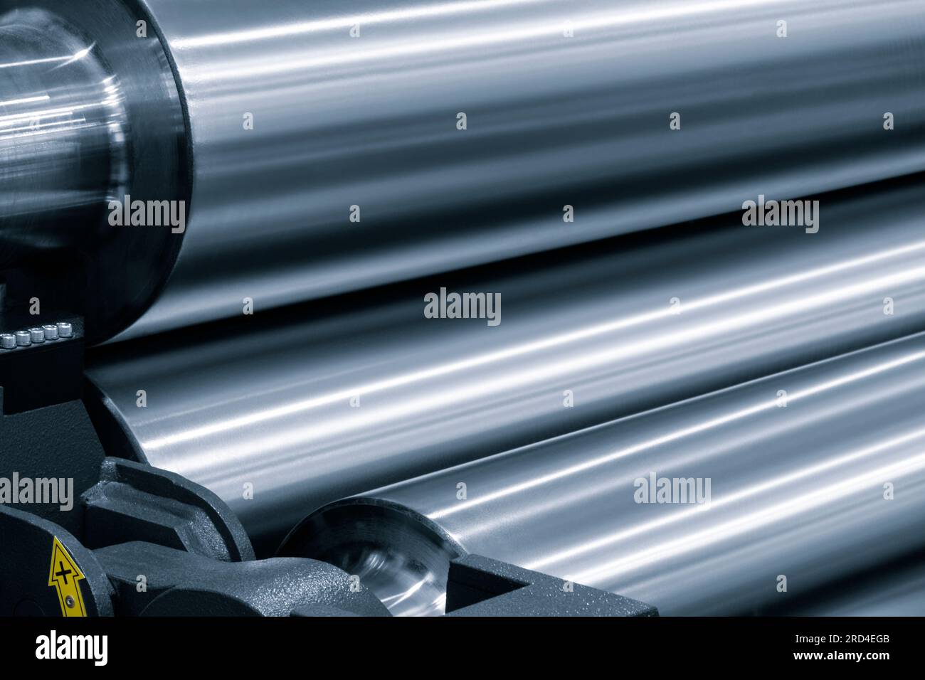 Metalworking industry, steel metal pipe-shaft, netal concept industry ...