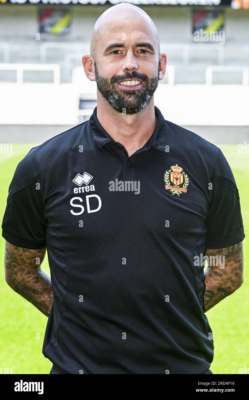 Mechelen, Belgium. 18th July, 2023. Mechelen's head coach Steven Defour ...