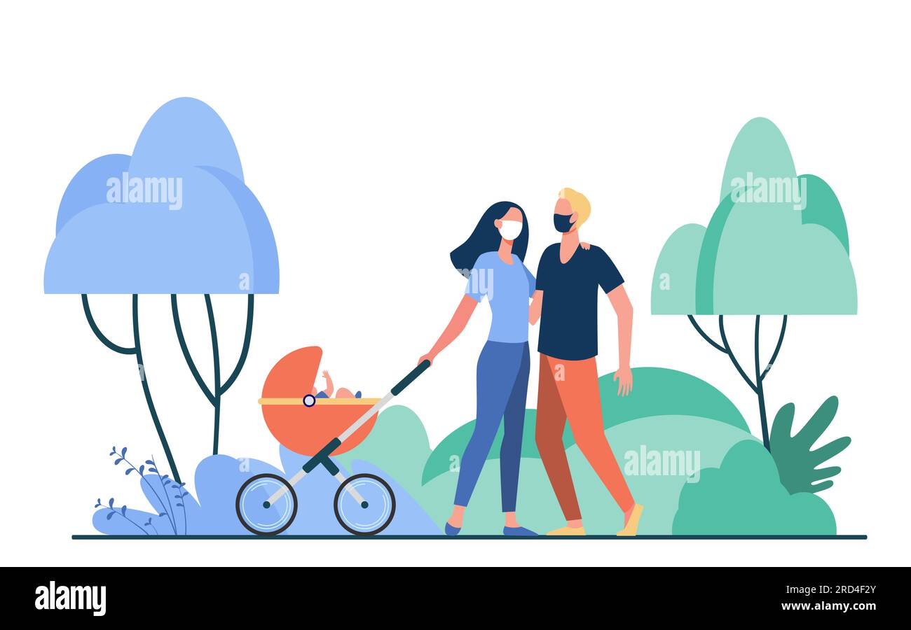 The man with the pram Cut Out Stock Images & Pictures - Alamy