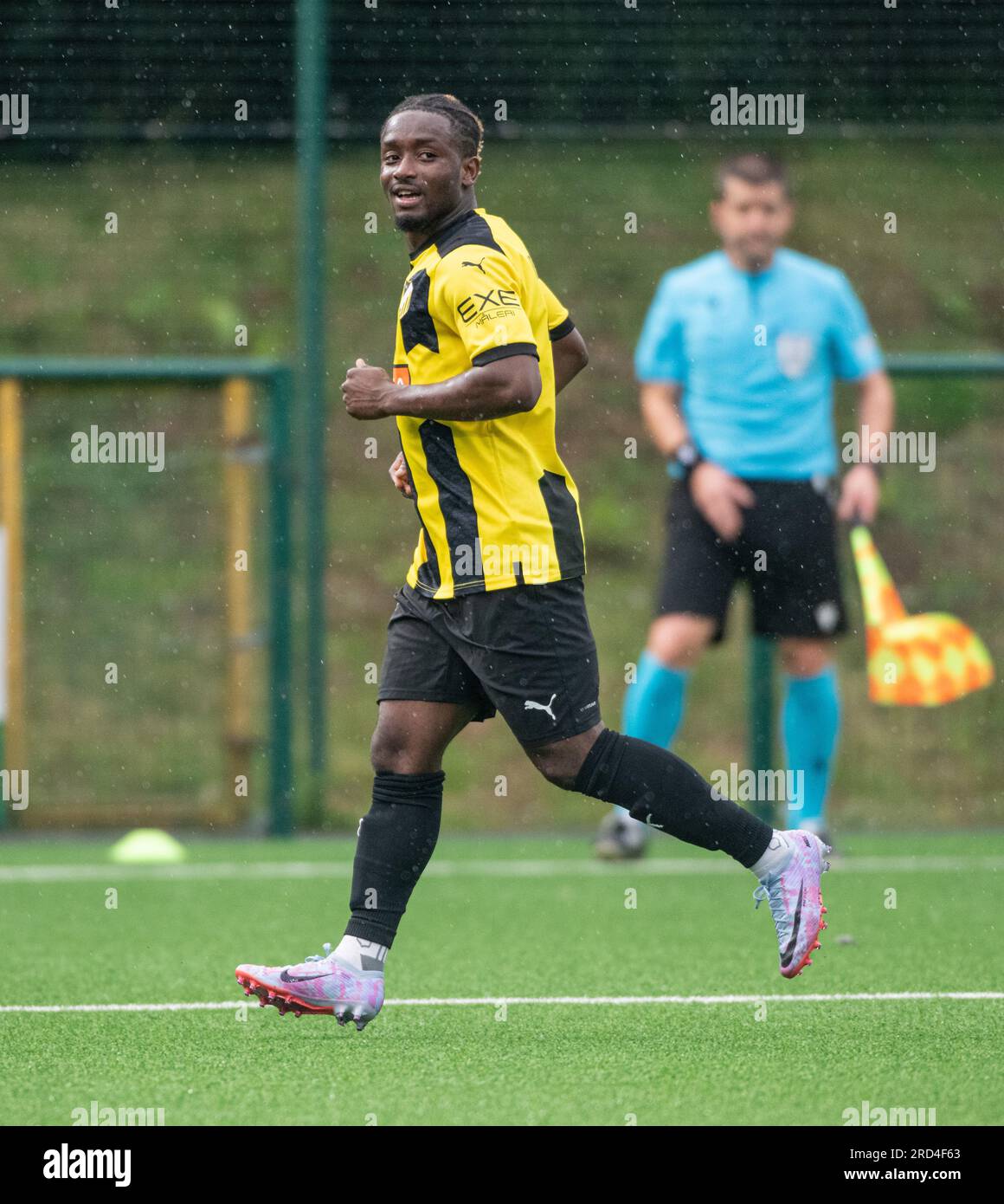 Park Hall, Oswestry, Shropshire, England, 18th July 2023. Ibrahim Sadiq ...