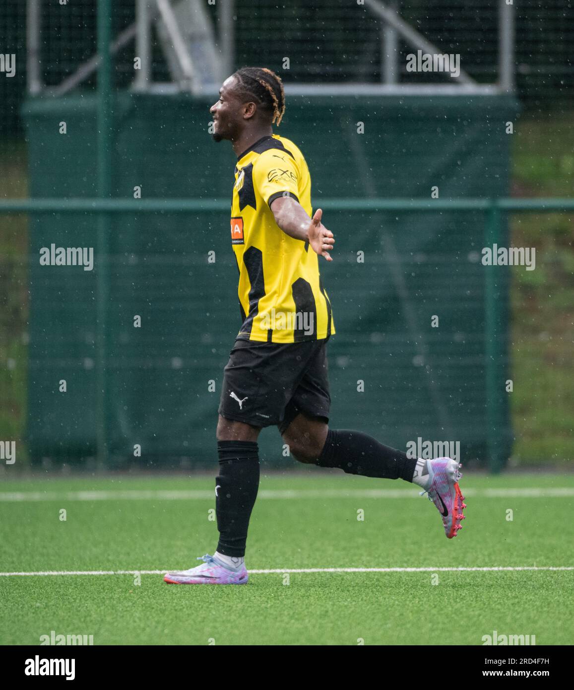 Park Hall, Oswestry, Shropshire, England, 18th July 2023. Ibrahim Sadiq ...