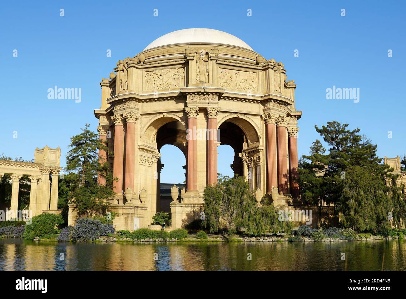 rotunda, Palace of Fine Arts, Marina District, San Francisco ...