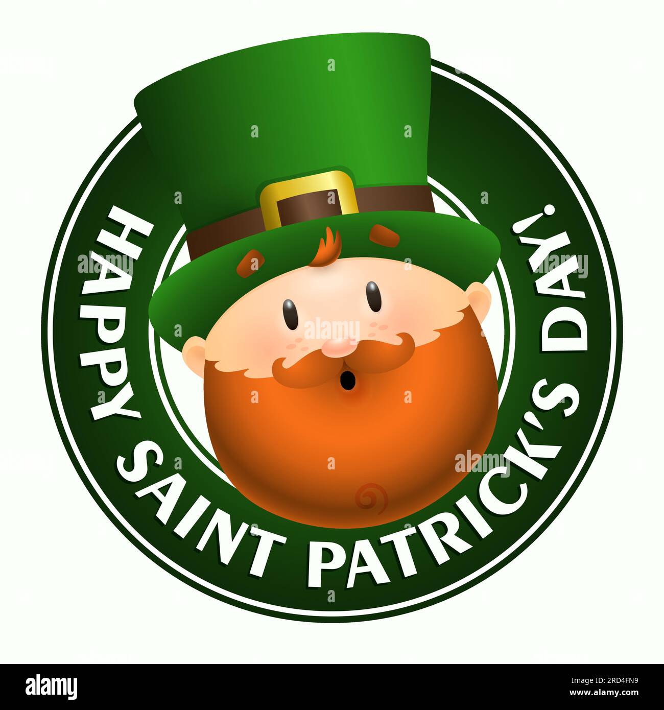 Saint patricks day lettering in hi-res stock photography and images - Alamy