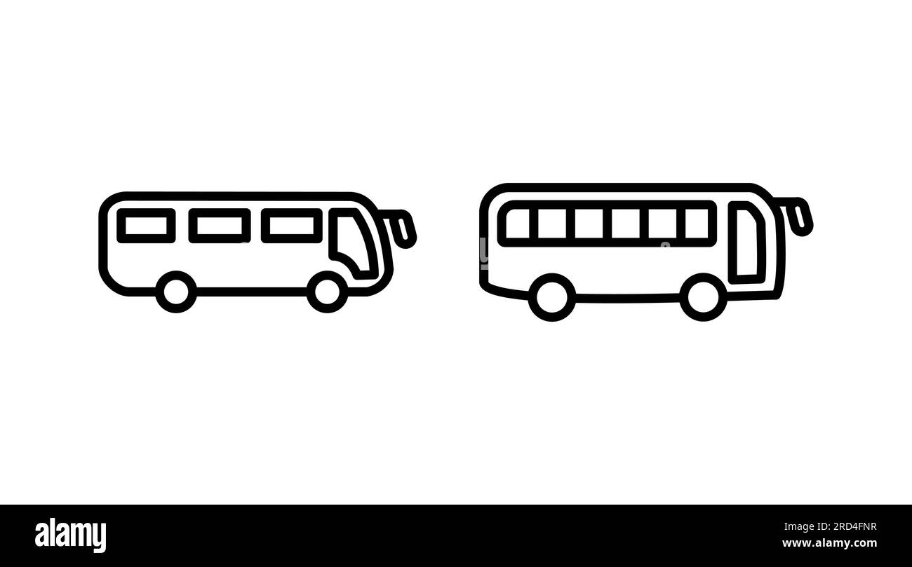 Bus icon vector. bus vector icon Stock Vector Image & Art - Alamy