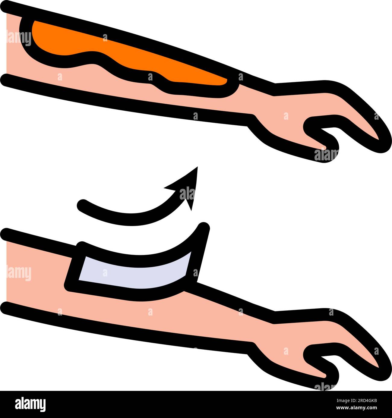 Sugaring, waxing, skin care icon outline vector. Hair treatment. Tools ...