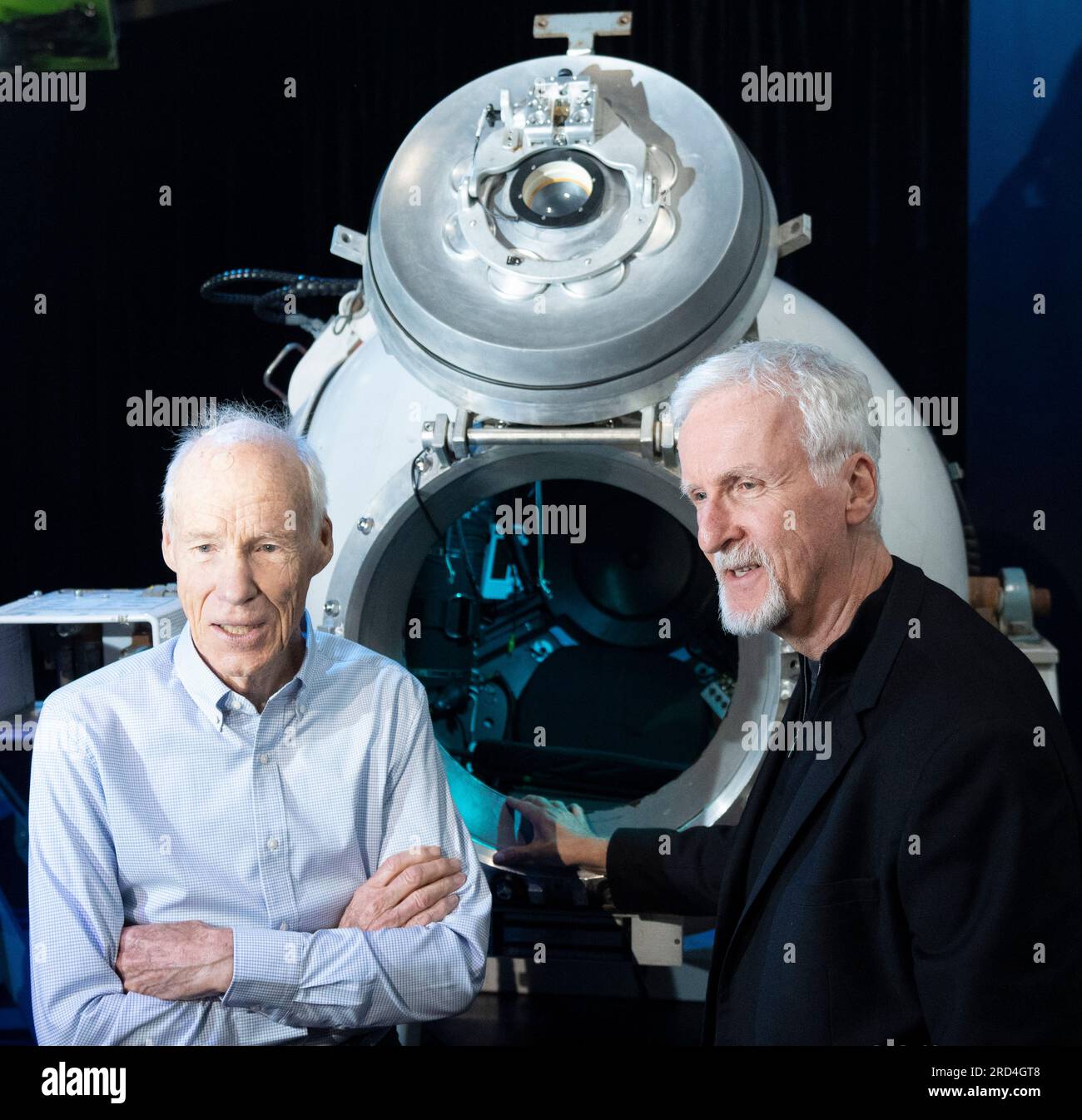 Ottawa, Canada. 18th July, 2023. Explorer and filmmaker James Cameron ...