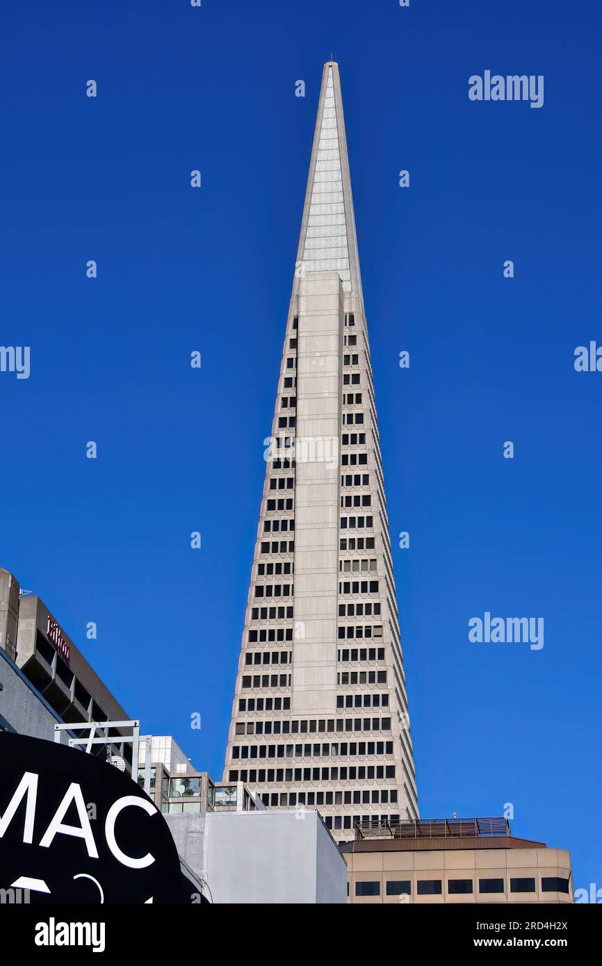 Transamerica Pyramid, San Francisco, California, USA, North America ...